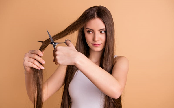 How to trim you own hair at home - The Hair Diaries